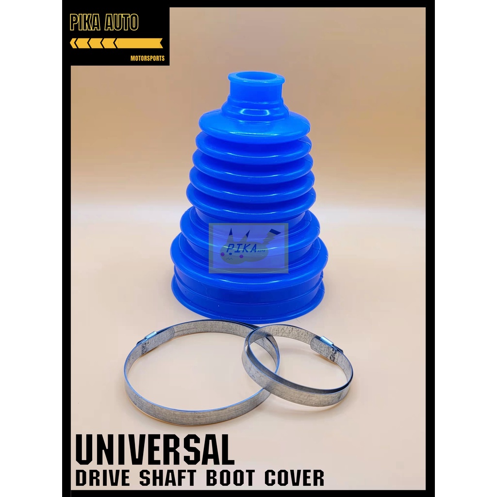 OUTER SILICONE UNIVERSAL DRIVE SHAFT BOOT WITH CLAMPS PROTON, PERODUA ...