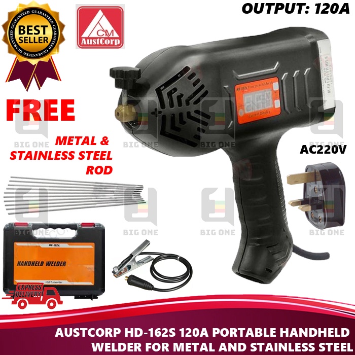 AUSTCORP HD-162S/ACO AK99 55V PORTABLE HANDHELD WELDER WELDING GUN ...