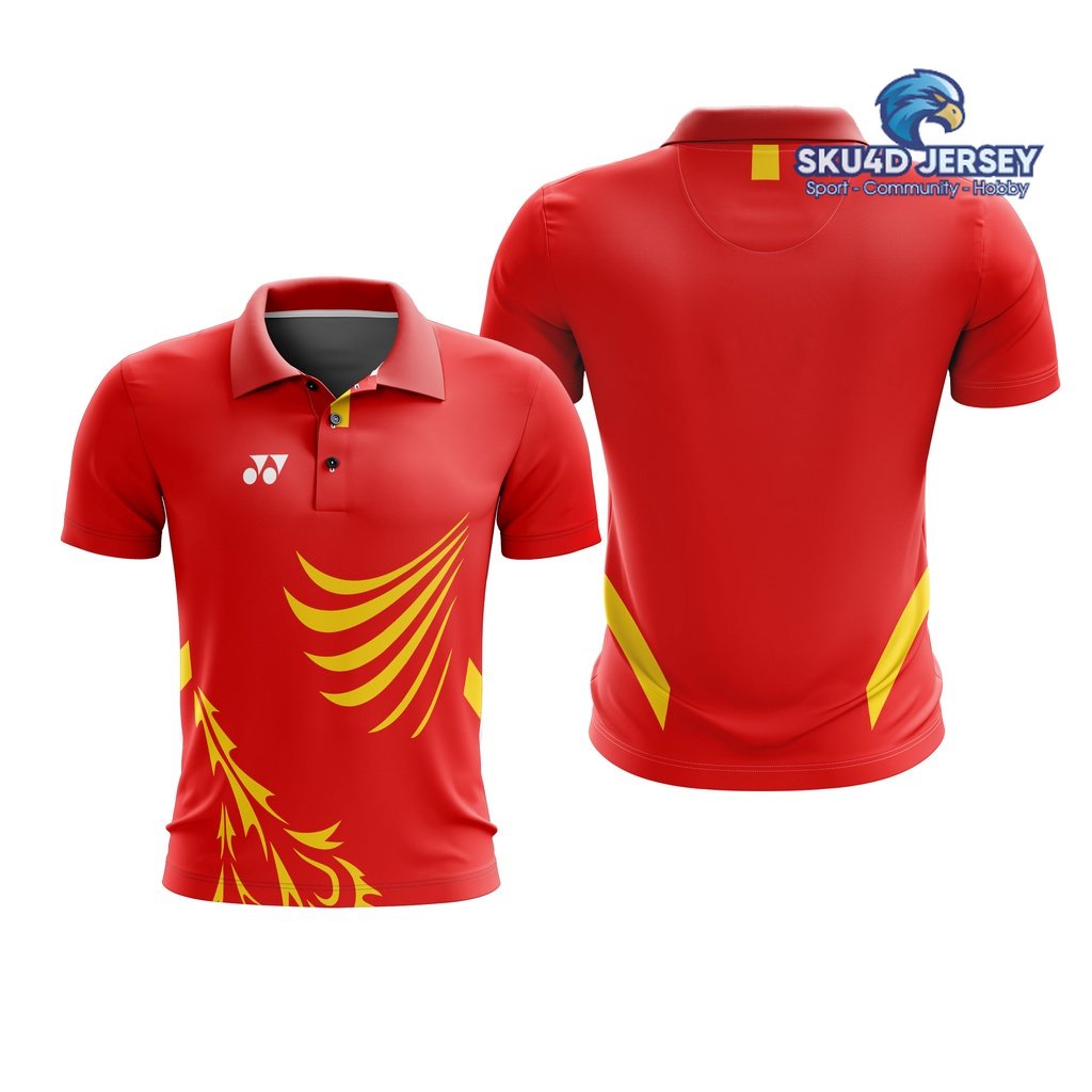 Polo Shirt Wangki Olympic Tokyo 2020 2021 Badminton Japan Japan ...