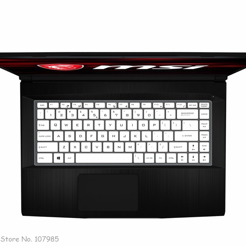 Silicone Laptop Keyboard Cover Skin Protector For MSI modern 14 A10M A10RAS A10RB 14 inch ...