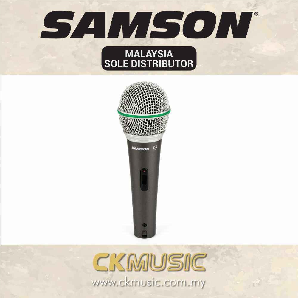 Samson Q6 Dynamic Handheld Mic | Shopee Malaysia