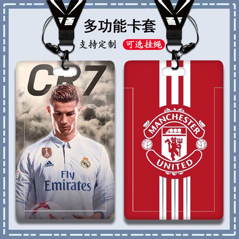 Football Fan idol Cristiano Ronaldo DIY Student School ID Personal ID ...
