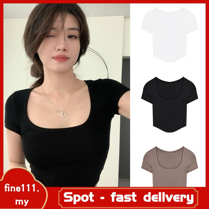 【Malaysia stock】Summer Irregular High Waist Sexy Short Tight-fitting ...