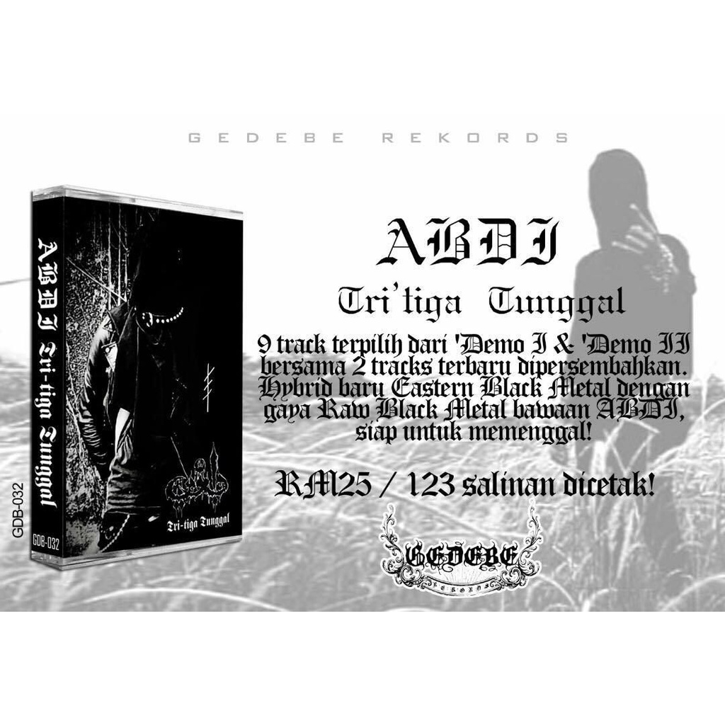 Abdi - Tri-Tiga Tunggal (Cassette) | Shopee Malaysia