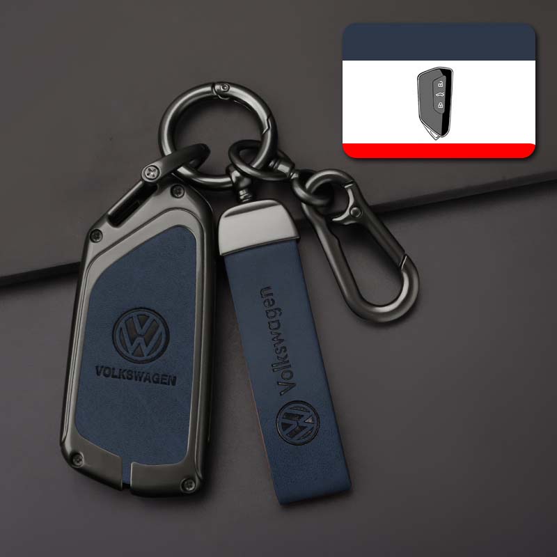 Zinc Alloy Car Key Case Cover For VW Golf 8 MK8 ID.3 ID.4 For Skoda ...