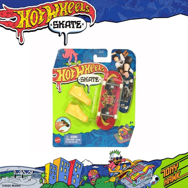 Hot Wheels Skate Tony Hawk Originals Double-Headed Demon (HGT46 ...