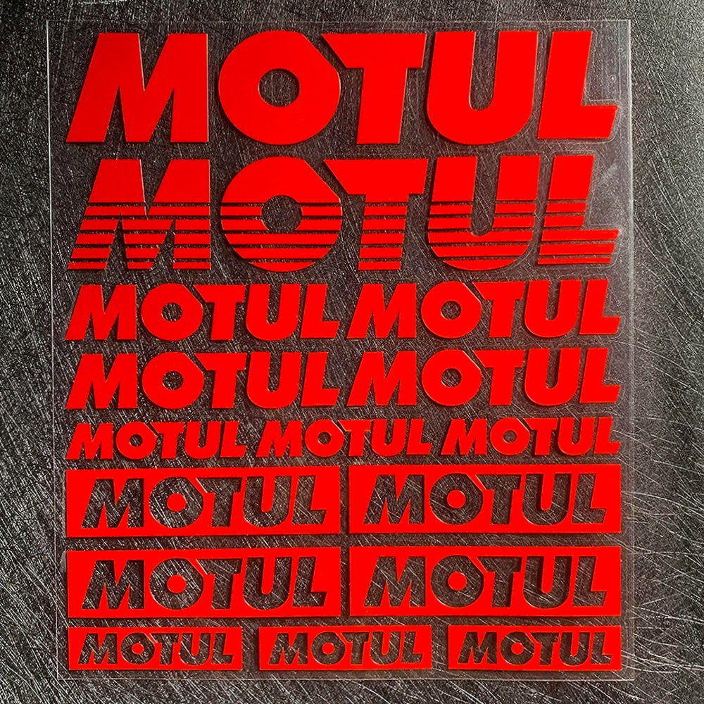 Motul Sponsor Motorcross Decals Universal Car/Motorcycle Personalized ...