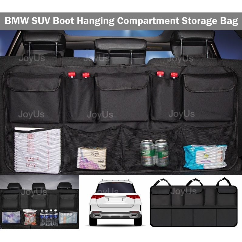 BMW X1 X3 X5 X6 X7 SUV Boot Storage Bag Boot Hanging Compartment Bag ...