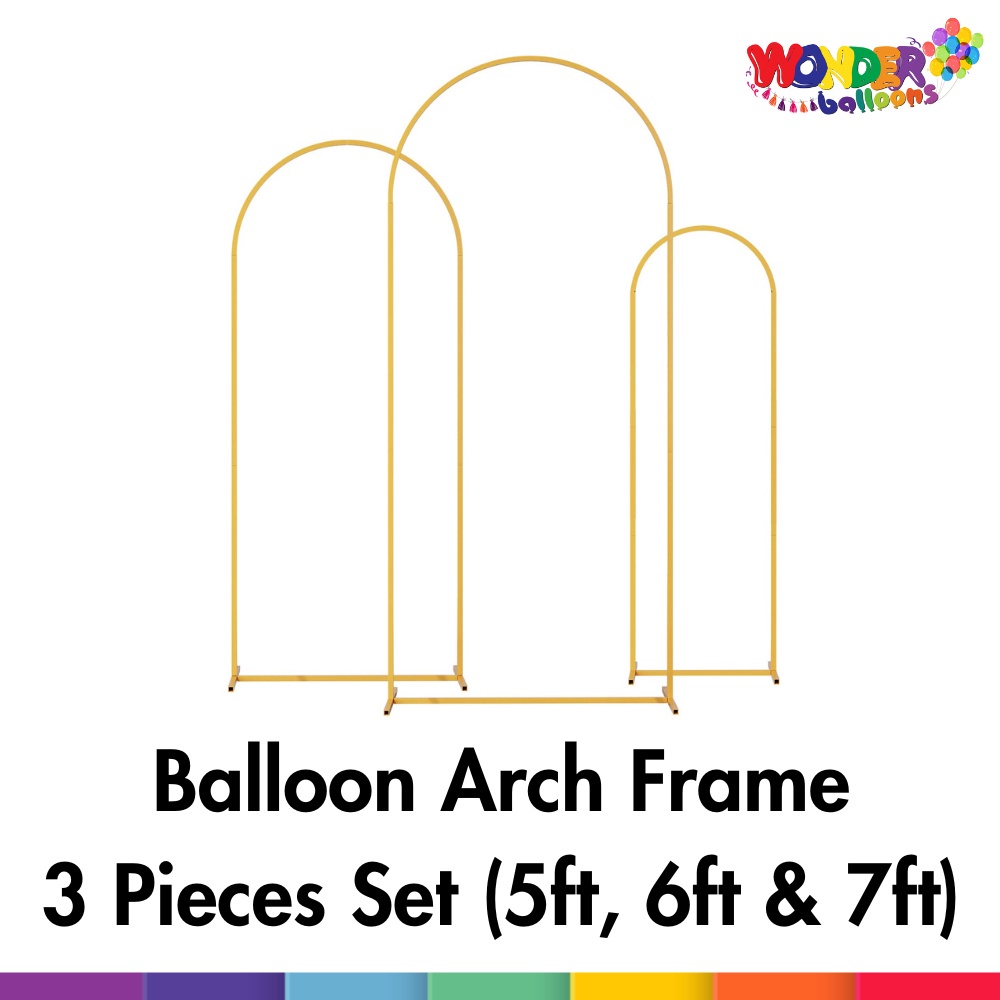 Balloon Arch Frames 3 Piece Set (5ft, 6ft & 7ft) | Shopee Malaysia