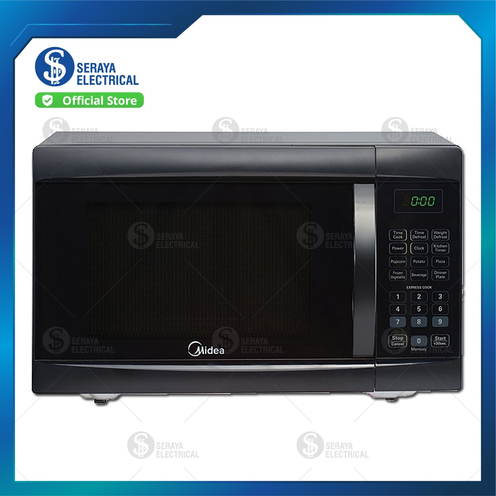 Midea 25L Microwave Oven with Multi-Stage Cooking Function EM825AGS-BK ...