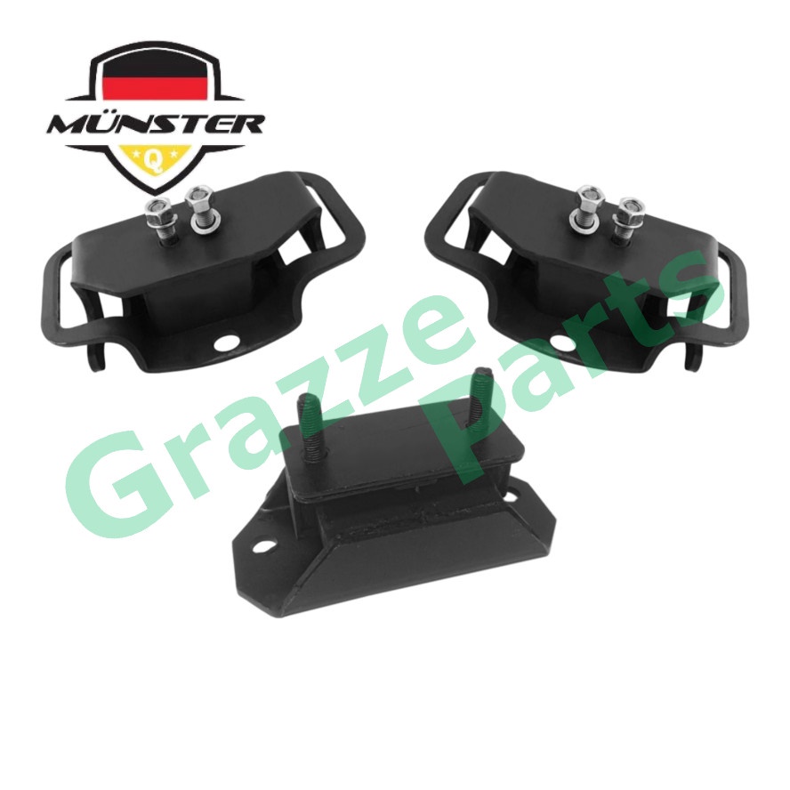 (1pc) Münster Engine Mounting Set ISZ4101 for Isuzu Trooper Invader 2.8 ...