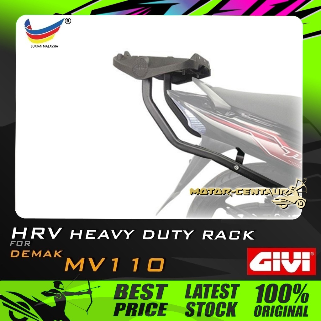 MONORACK J GIVI HEAVY DUTY RACK HRV DEMAK MV110 | Shopee Malaysia