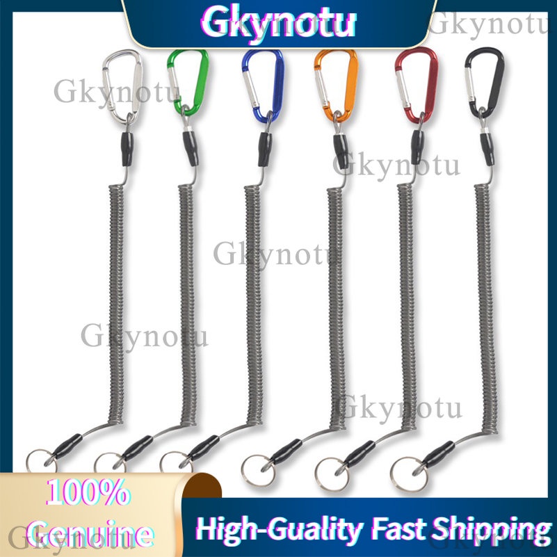 【GKYNOTU】Retractable Steel Wire Rope Key Ring Security Tools for ...