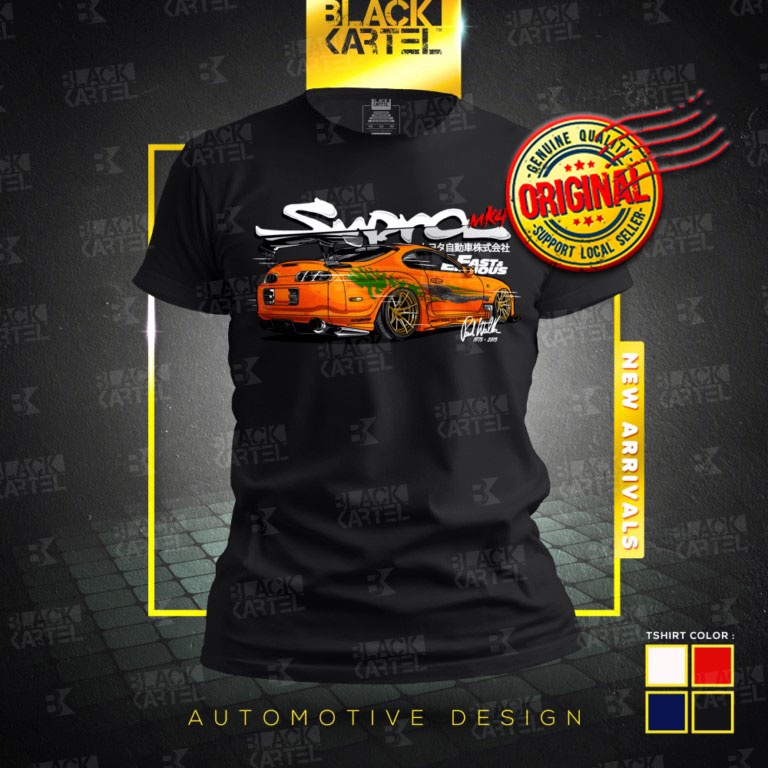 Most Saving! [ BAJU / T SHIRT TOYOTA SUPRA MK4 ] JDM - Car / Kereta ...