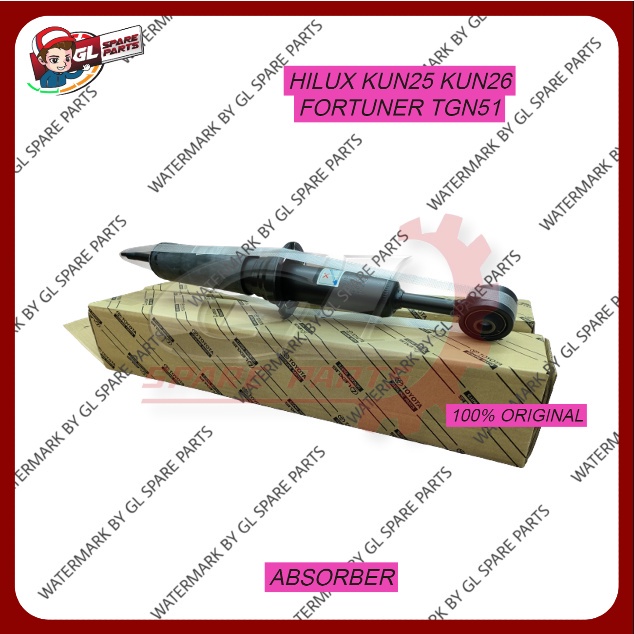 100% ORIGINAL TOYOTA HILUX VIGO KUN25 KUN26 FORTUNER TGN51 FRONT ABSORBER (GAS) | Shopee Malaysia