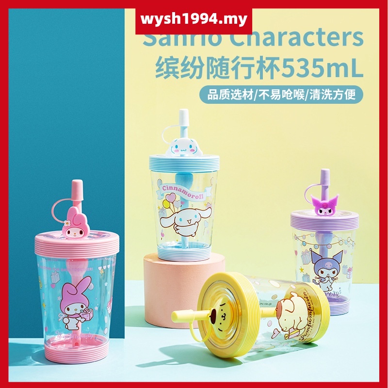 Miniso x Sanrio My Melody Cinnamoroll Pompompurin Hello Kitty Kuromi Cup Vacuum Flask Thermos ...