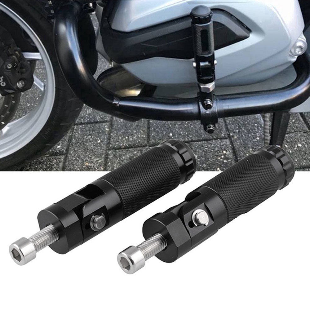 2pcs CNC Universal Motorcycle Racing Bike Folding Foot Pegs Footrests ...