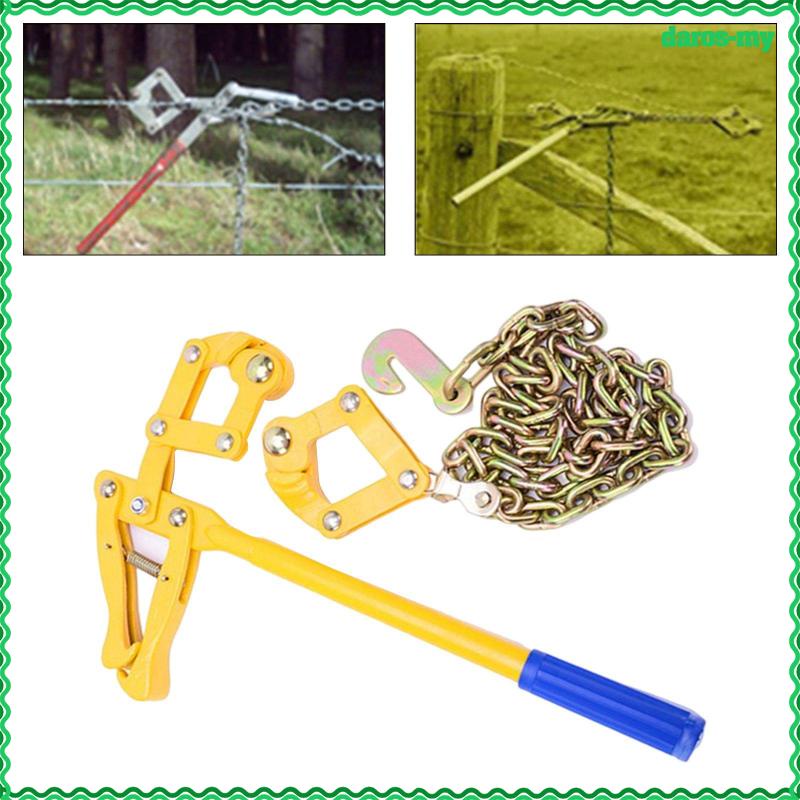[DarosMY] Heavy Duty Chain Fence Strainer,Fence Puller Repair Tool ...