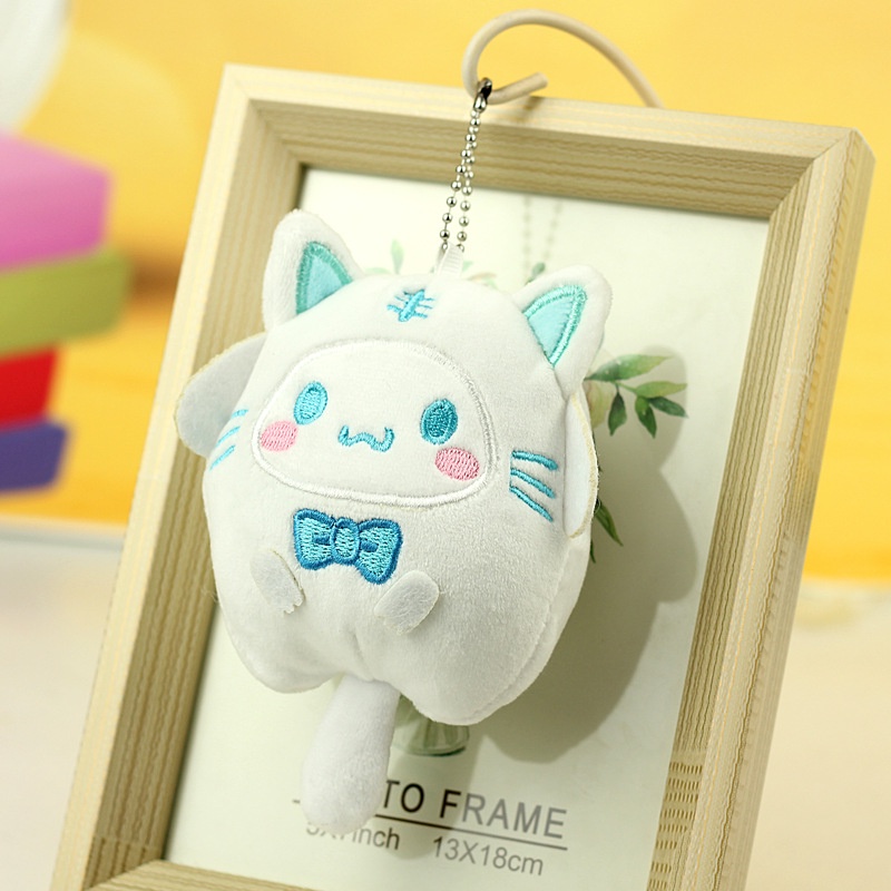 XJ- Cute Kawaii Plushie Key Ring Sanrio Kuromi Melody Cinnamoroll Plush ...
