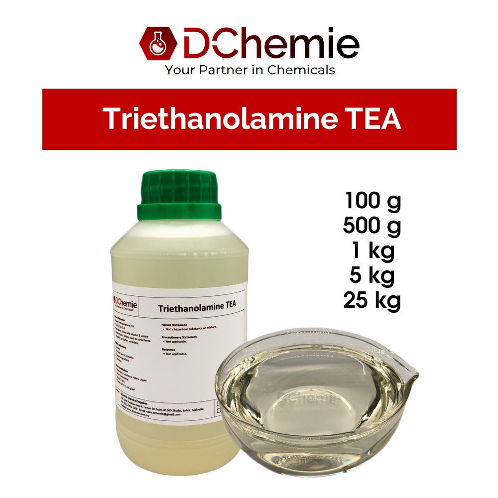 Triethanolamine TEA [100g - 5kg] - Detergent / Cleaning ...