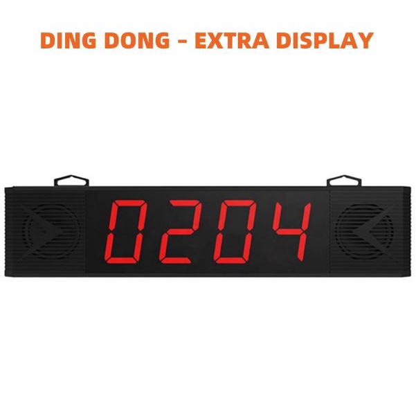 Wireless Queue Calling System 4 Digit Qms Queue System English And Ding Dong Version Wireless Led