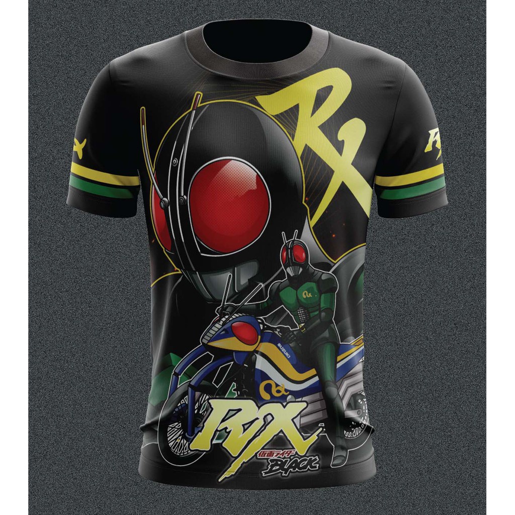 2021 Kamen Rider Black RX Full Sublimation Tshirt Jersey | Shopee Malaysia