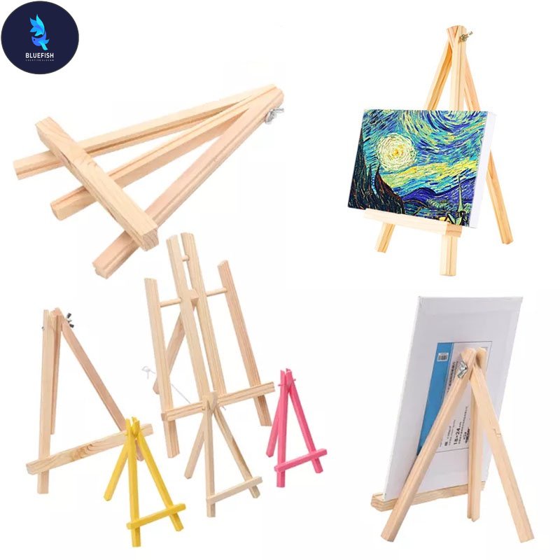 BF 18*24CM Mini Wooden Easel Adjustable Pine Wood Easel For Art Holder ...