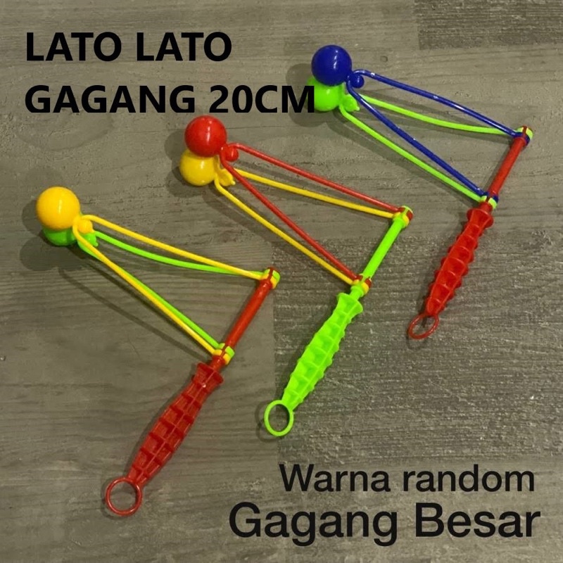 Old School Toys Latto Latto Toys Viral BIG SIZE Lato Lato Tangkai Lato ...