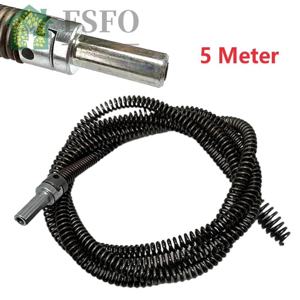 Pipe Dredging Tool 5 Meter Electric Drill Drain Dredging Pipeline ...