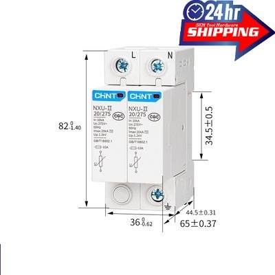 Lightning Protection Surge Protective Device Surge Protector MCB AC ...