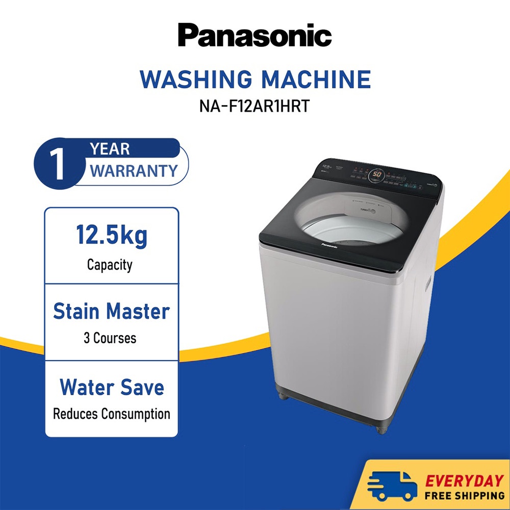 Panasonic Na-F12Ar1 12.5Kg Top Load Washing Machine For Stain Care Na ...