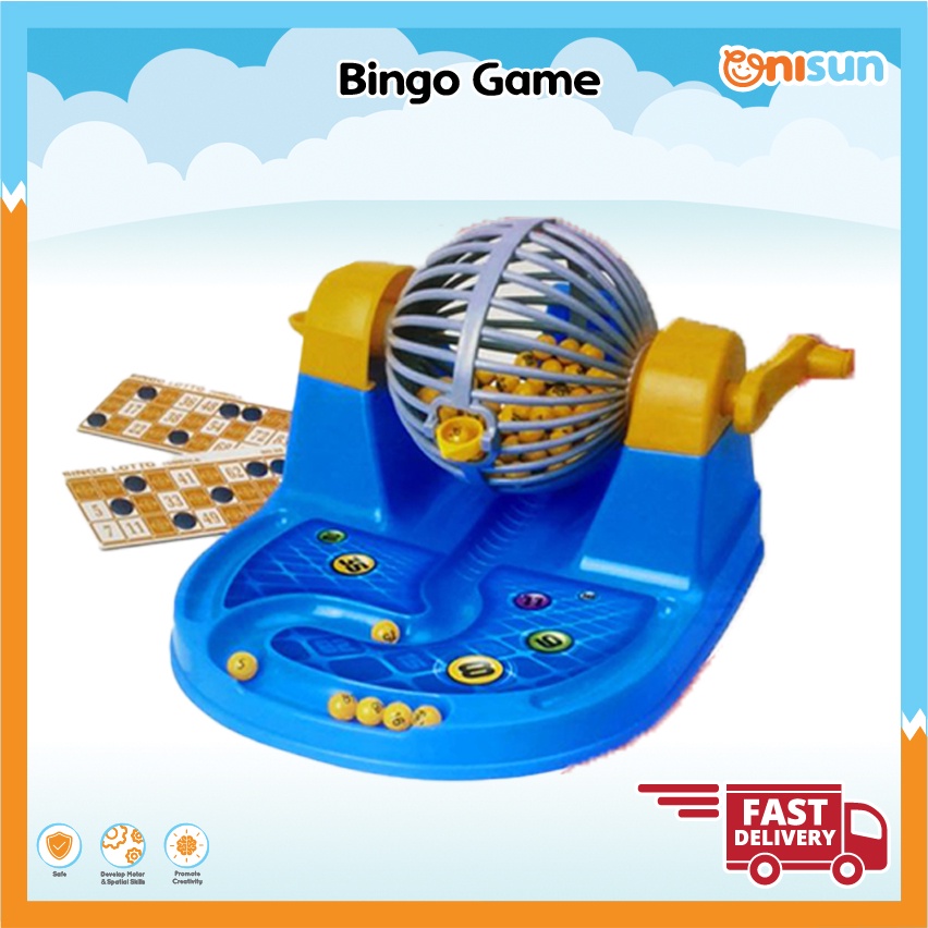 Kids BINGO Multiplayer Traditional Family Games With Accessories ...