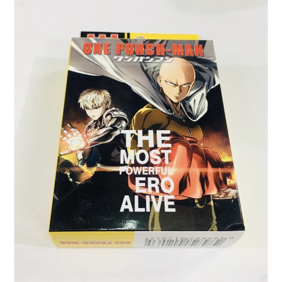 One punch-man anime card deck, one punch -man card set 54 different ...