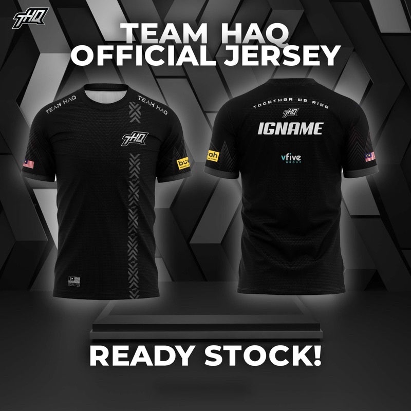 TEAM HAQ OFFICIAL ESPORT JERSEY | Shopee Malaysia