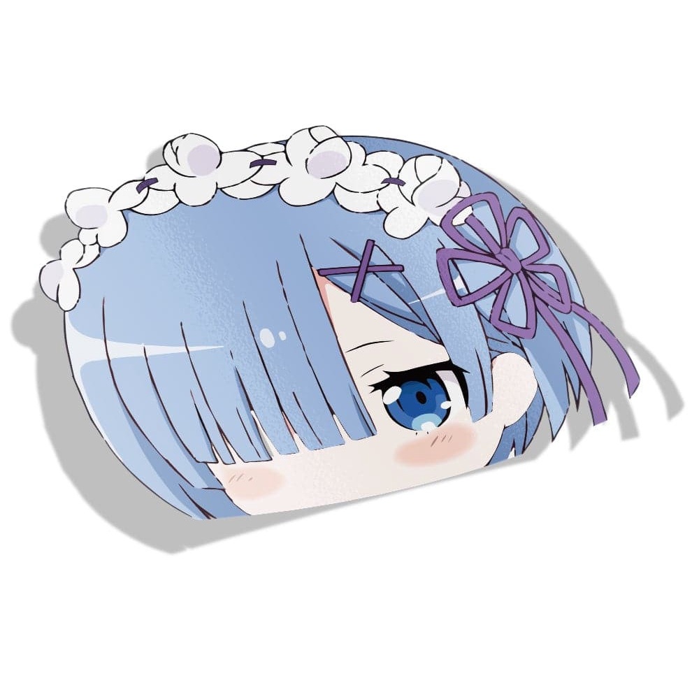 Rem | Re:Zero | Peeker - Peek - Anime Vinyl Stickers NEW | Shopee Malaysia