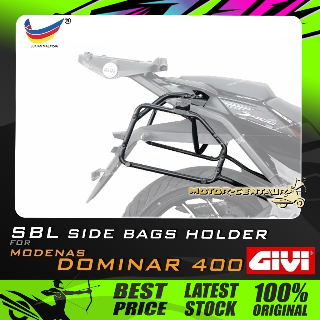 RACK TEPI GIVI SIDE BAGS/CASES HOLDER SBL MODENAS DOMINAR 400 UG (V2 ...
