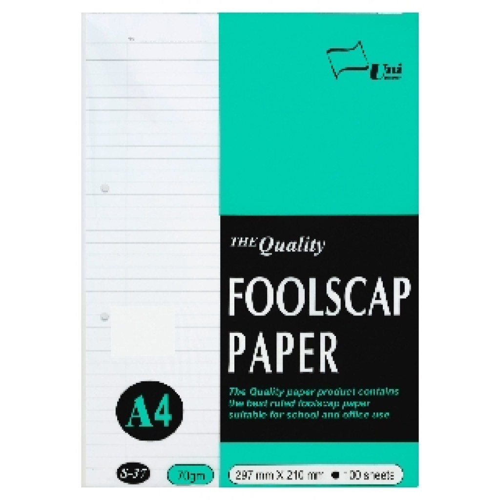 Uni FoolScap Paper S37 A4 - Green (70g x 100's) | Shopee Malaysia
