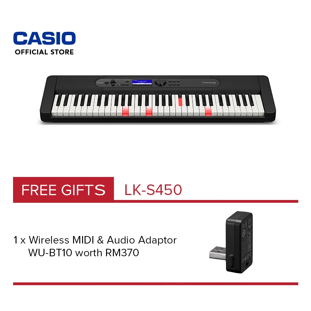 Casio LK-S450 Casiotone Lighting Keyboard | Shopee Malaysia