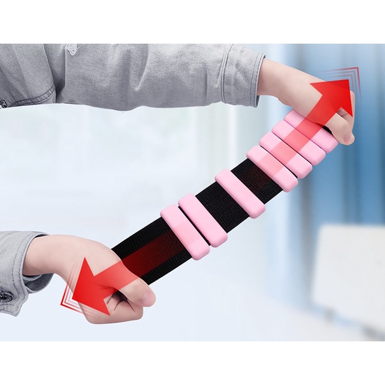 2pcs Weight Band 500/900G Weighted Wristband Sports Ankle Wrist Running ...