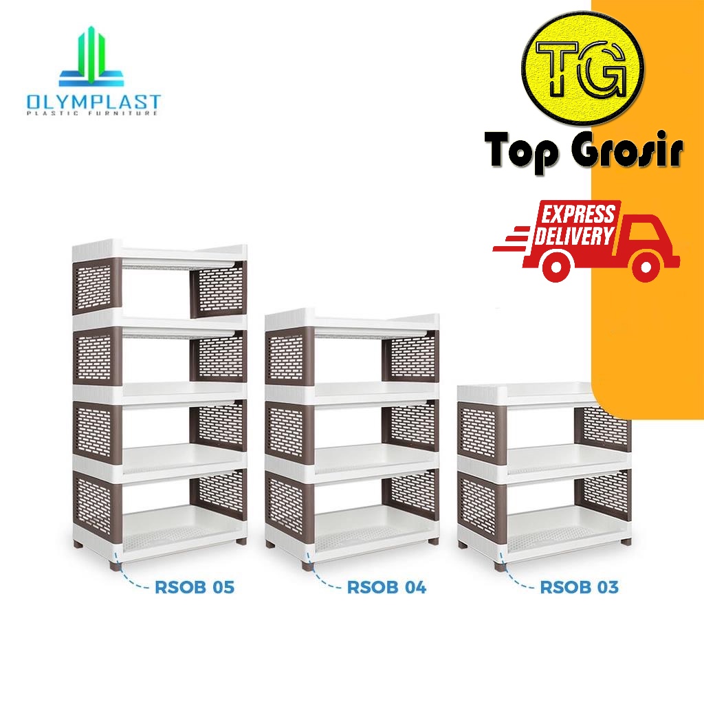 Large Plastic Stacking Racks/Bookshelves/Multipurpose Racks - jumbo ...