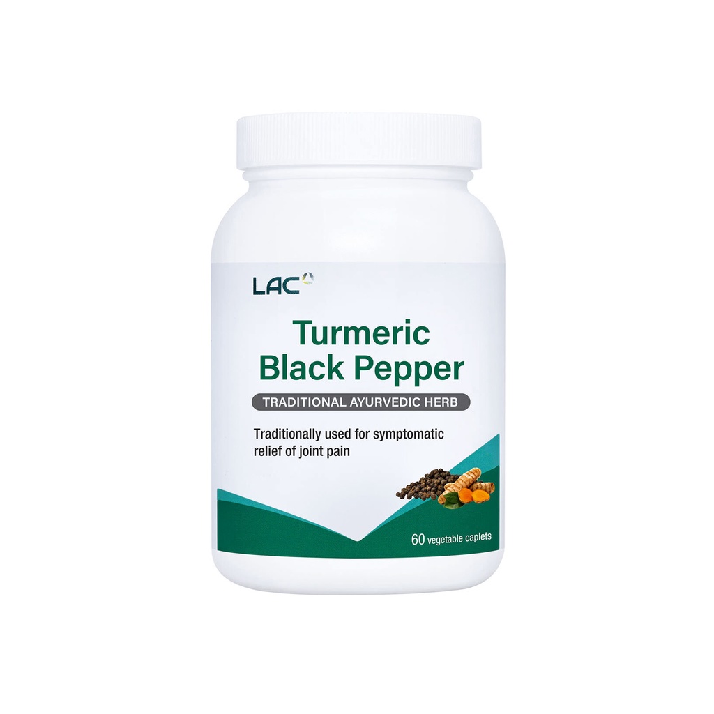 LAC TURMERIC BLACK PEPPER CAPLET 60S HTM Pharmacy | Shopee Malaysia