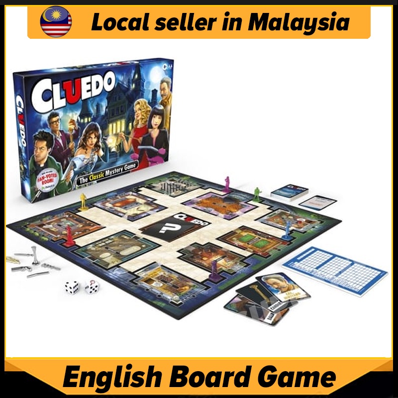 Board Game Cluedo -The Classic Mystery Game Popular Party Game Gifts ...