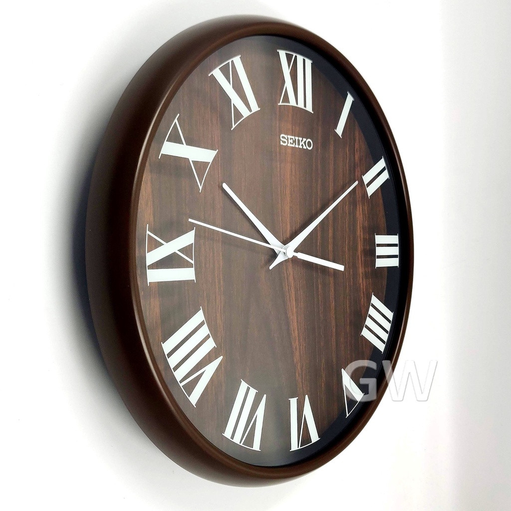 100% ORIGINAL SEIKO Quiet Sweep Analogue Wall Clock QXA810 (QXA810B ...
