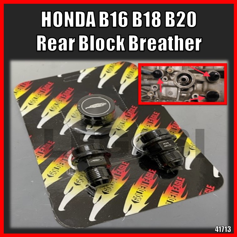 Honda B16 B18 B20 Golden Eagle Rear Block Breather Plug Fitting for ...