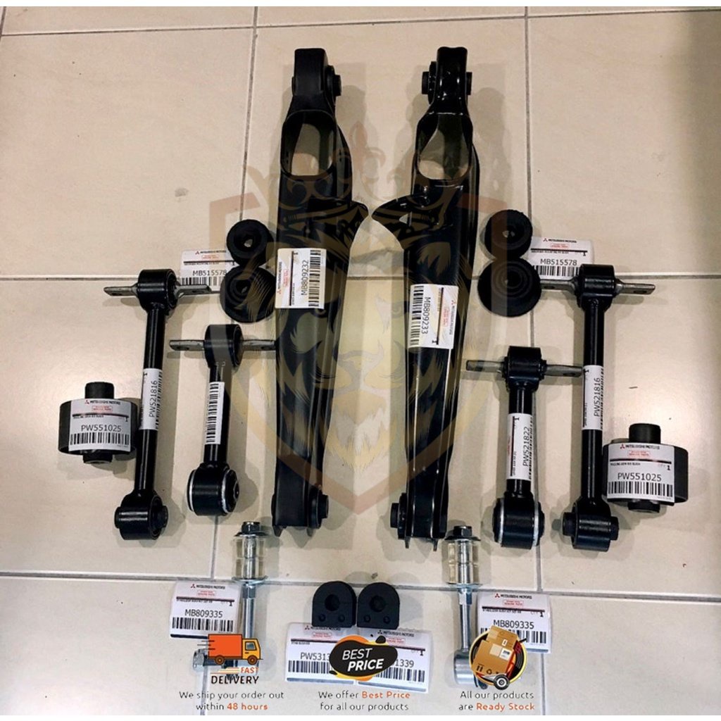 16 ITEM/FULL SET PROTON WIRA WAJA GEN2 PERSONA PUTRA REAR LOWER ARM ...