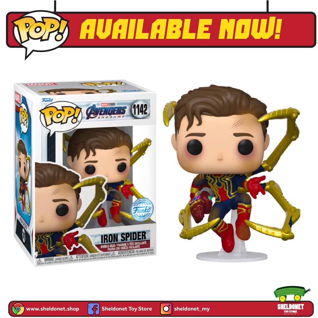 Funko Pop! Marvel: Avengers: Endgame - Unmasked Spider-Man [Exclusive ... Funko Pop! Marvel: Avengers: Endgame - Unmasked Spider-Man [Exclusive ...