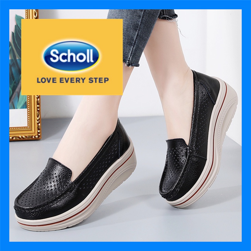 scholl women shoes Women's scholl casual leather shoes scholl ladies ...