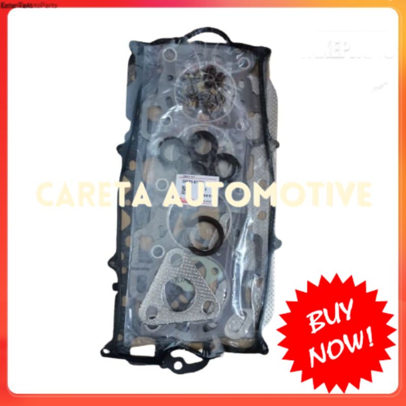 TOP GASKET SET PERODUA KEMBARA 1.3 S89 RUSA 1.3 16V SOHC (CARBON HEAD ...