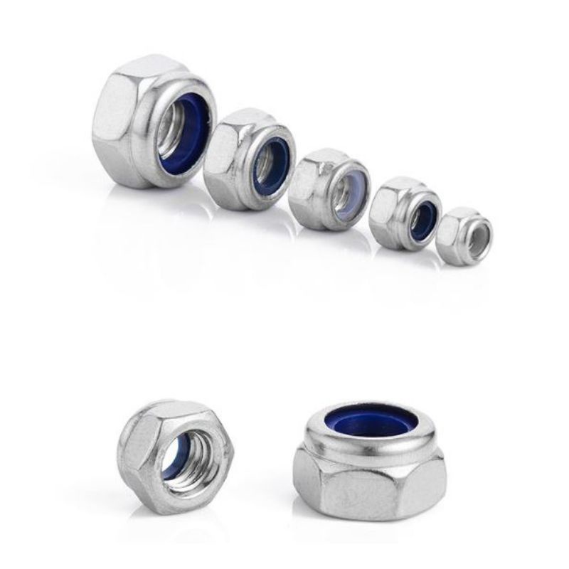 SS Nylon Lock Nut - M6 ~ M12 | Shopee Malaysia