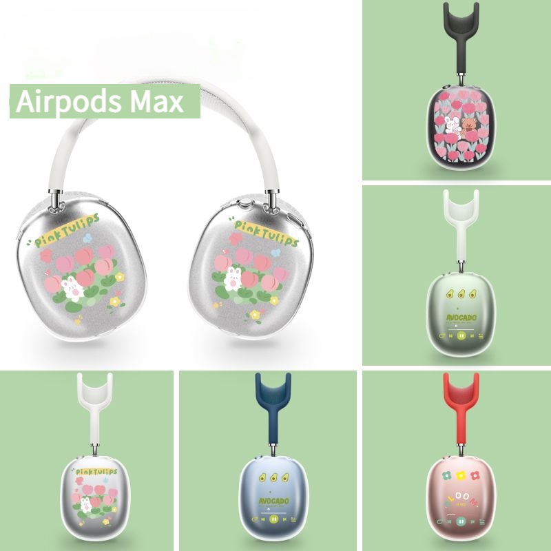 Silicone Case For AirPods Max Earphone Protector Protective Cover For ...